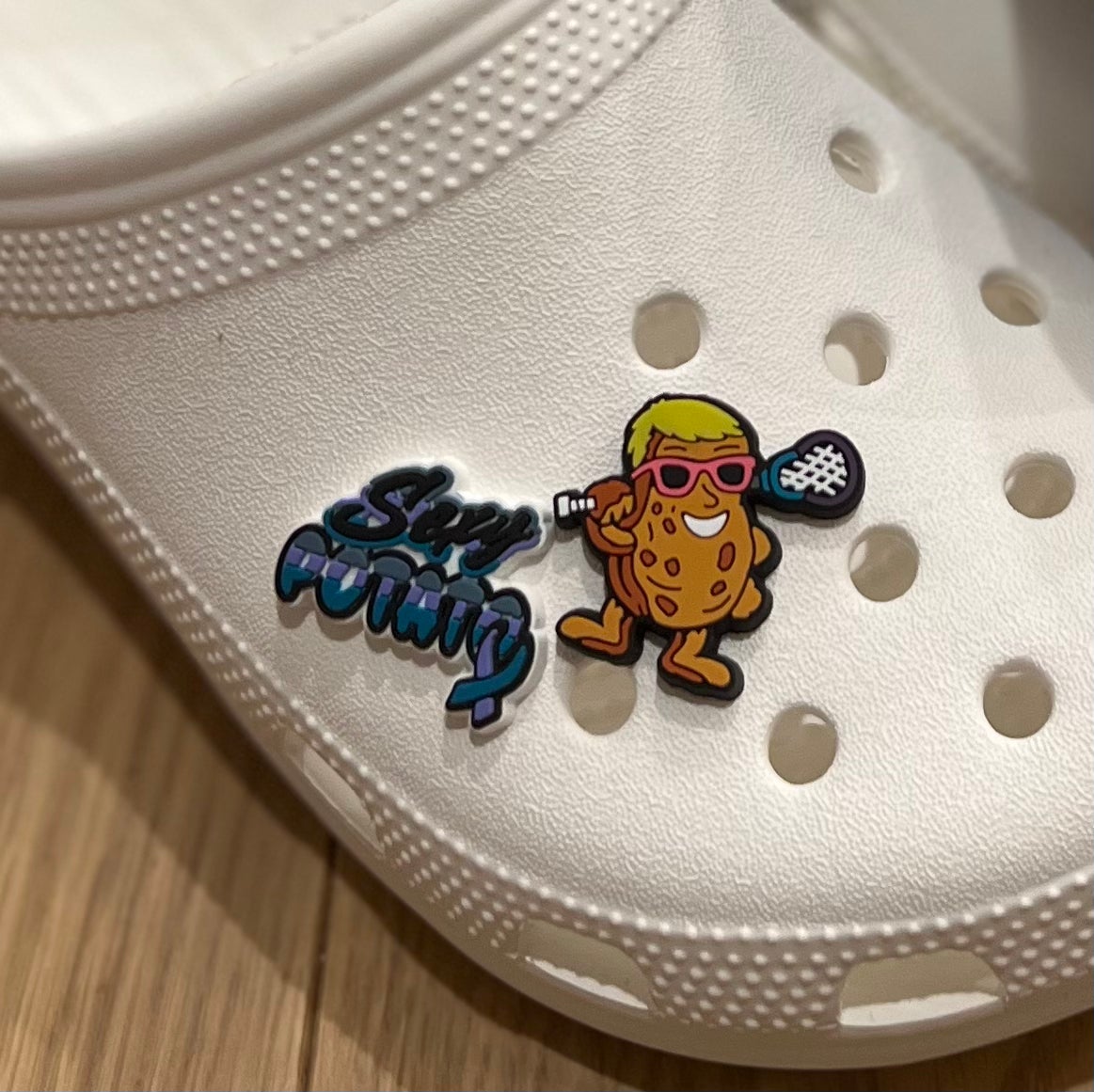 Sexy Potato Croc Charms - 2 Pack